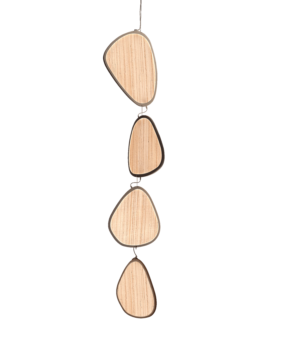 Raw Mobile Hanging Light | Aqua Creations – Aqua Creations Studio